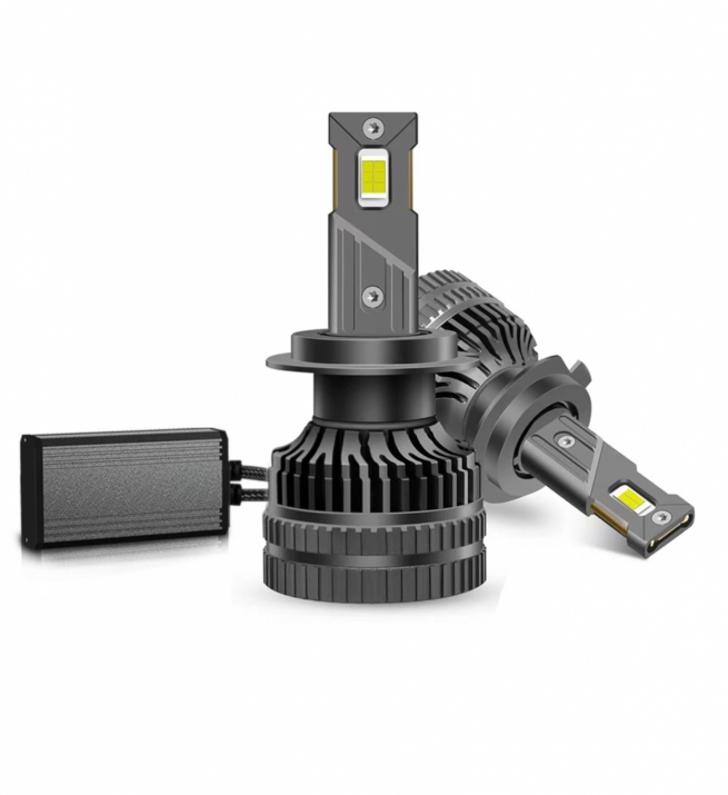 LED Kit Can Bus V16 H7 12V - 24V 60W 13000lm 3570 LED F6 | Flexzon.gr