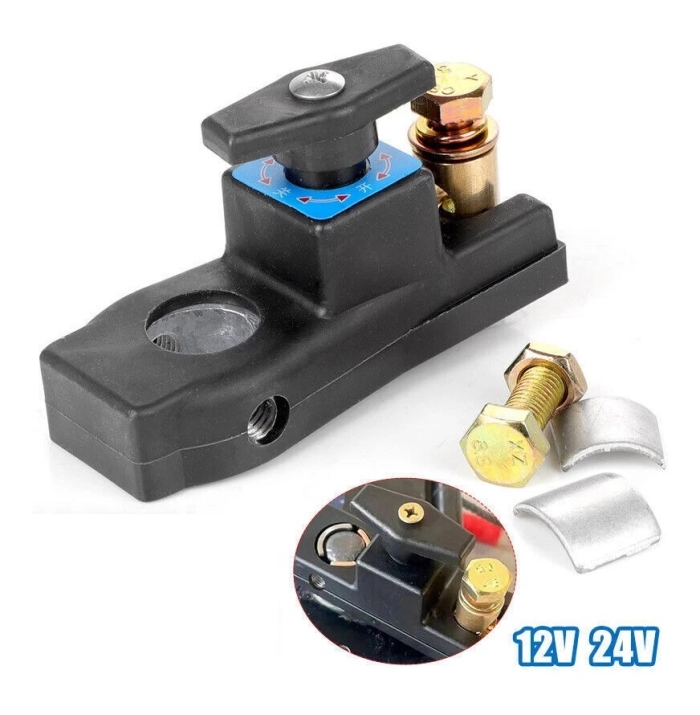 Διακόπτης Μπαταρίας Αυτοκινήτου με Πόλο 12V - 24V | Flexzon.gr