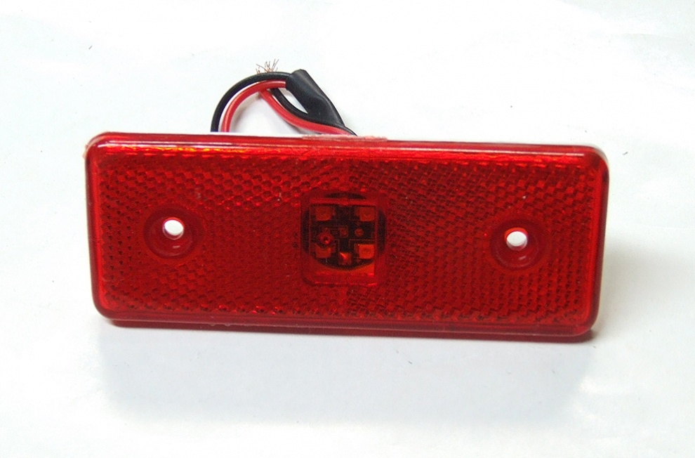 LED Φωτιστικό Πλευρικής Σήμανσης 12V Κόκκινο | Flexzon.gr