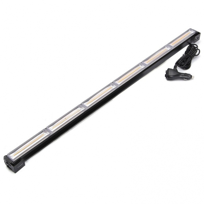 Led Μπάρα Οδικής Βοήθειας Πορτοκαλί 90cm | Flexzon.gr