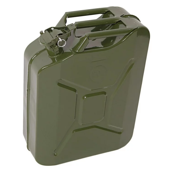 Μεταλλικό Μπιτόνι αποθήκευσης και μεταφοράς καυσίμου 20 λίτρα 20L | Flexzon.gr